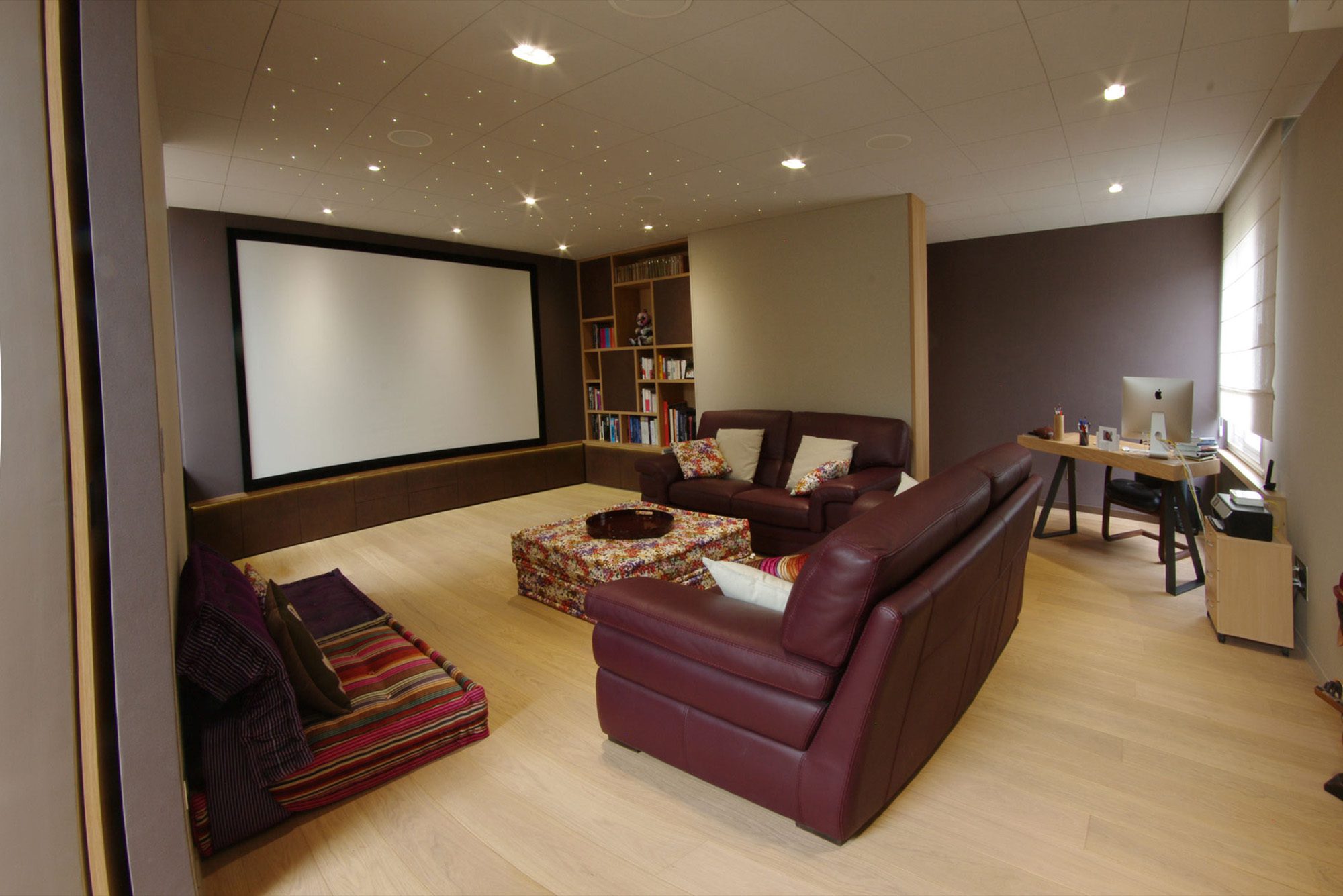 Installation de salles de cinéma spacieuse dans l'habitat | Ocinema.fr